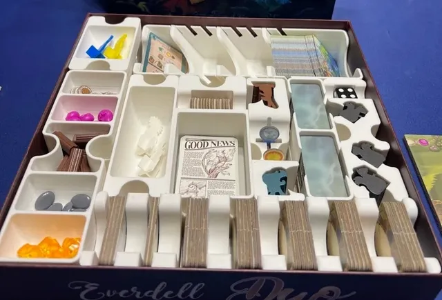 Make of Everdell Duo Board Game Functional Insert and Organizer by ...