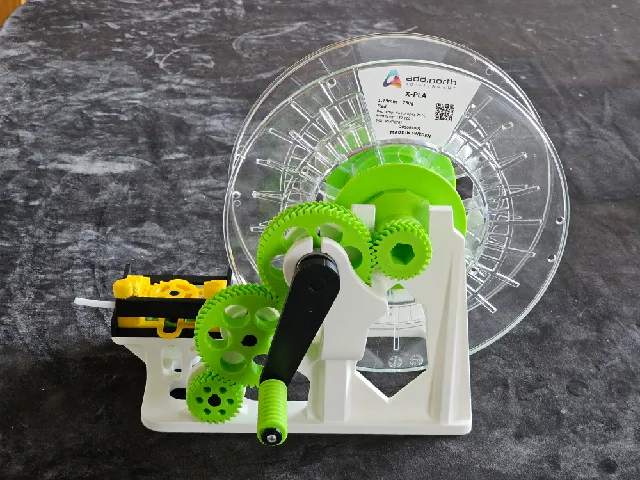Make of Bambu Lab P1 / X1 / X1C / X1CC Filament Spool Switcher & Winder ...