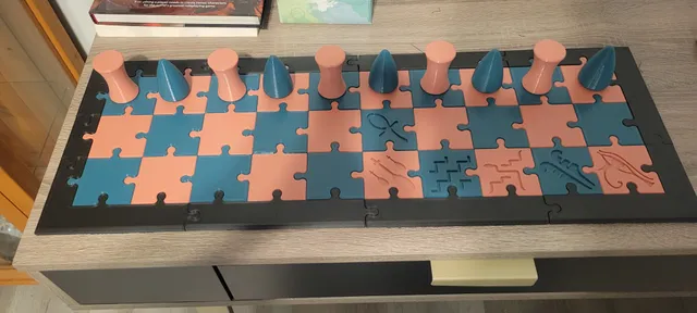 Make of Senet : Ancient Egyptian Board Game by Cameron C | Download ...