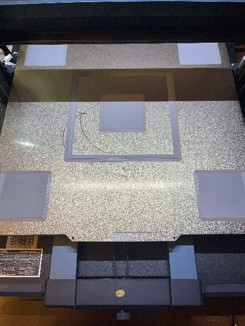 Make of Bed Leveling Test Print by knmarks | Download free STL model ...
