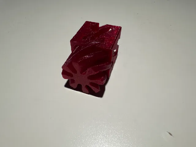 impossible pass through calibration cube | fidget helix by PeliX3D ...