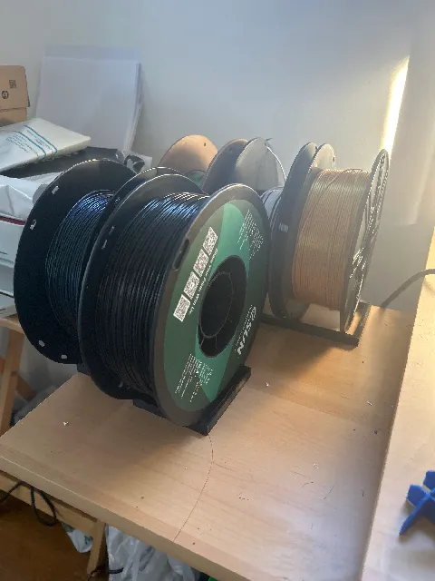 Make of Filament Spool Upright Shelf Storage Block by Alfd246 ...