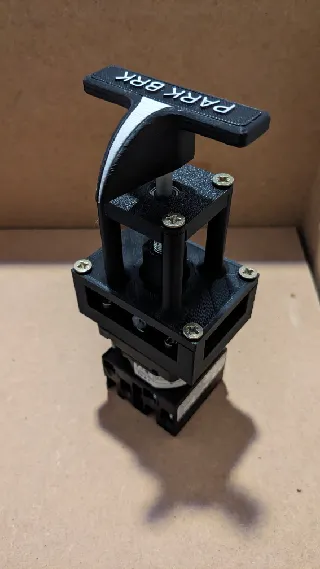 Airbus A320 Parking Brake Lift and Turn Mechanism by Mark Ayton ...