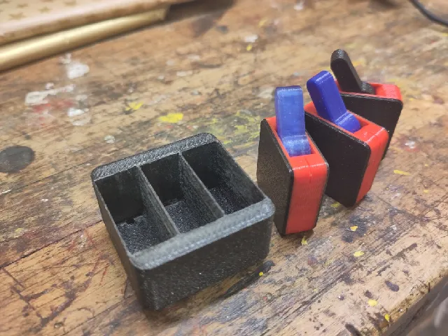 Make of Fidget Toggle Switch Case (#Gridfinity compatible) by Gonun ...