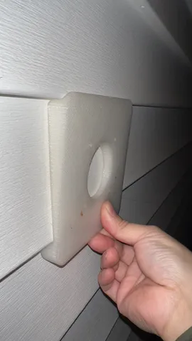 Vinyl siding Mount by LCSteve | Download free STL model | Printables.com