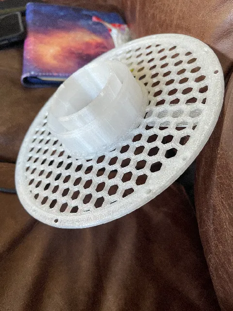 Make of Improved Bambu Lab Reusable Spool Holder by papig | Download ...