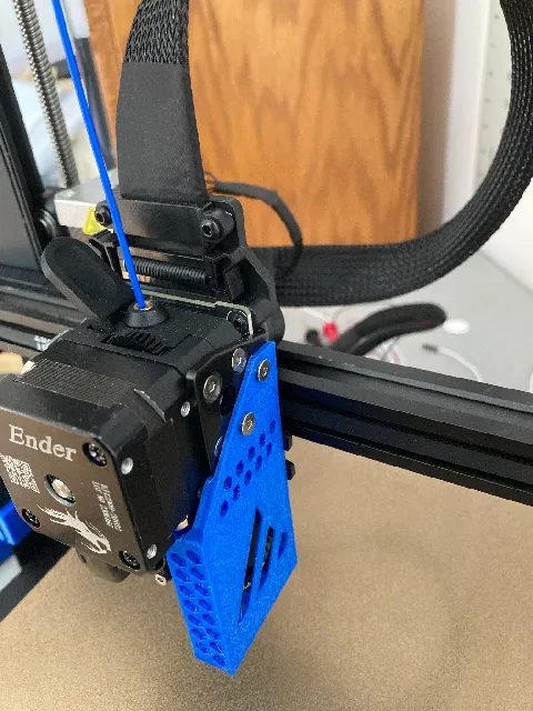 Make of Ender 3 V3 SE 4010 Fan Shroud by Alan Huse | Download free STL ...