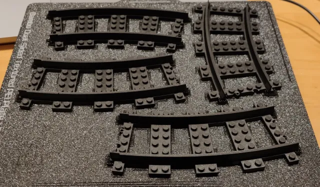 All LEGO like train track rail in L-Gauge by Bryan | Download free STL ...