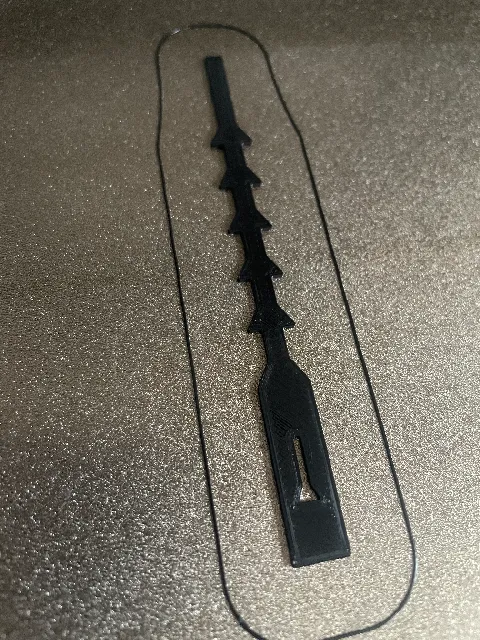 Make of Cable ties in TPU/vinyl (OpenSCAD Customizer) by MVN | Download ...