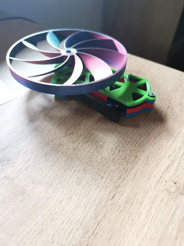 Squeeze fan - New waterproof fan!(screwless) by Gamma4D | Download free ...