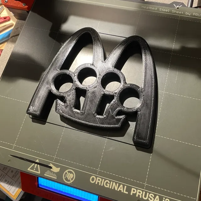 Make of McKnuckle Duster McDonald's Brass Knuckle by CYFiN | Download ...