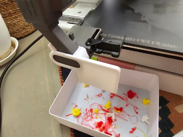 Make of Bambu Lab A1 Mini filament Poop Deflection System by Orbital ...