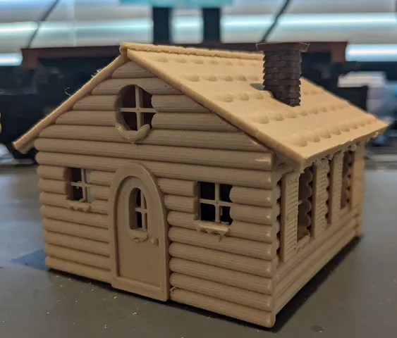 Winter house by Lukas Chovanec | Download free STL model | Printables.com