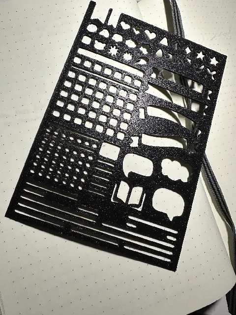 Make of Bullet Journal Template by Alejandro Díaz | Download free STL ...