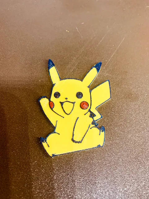 Make of Pikachu Refrigerator Magnet by Daniel Kasprowicz | Download ...