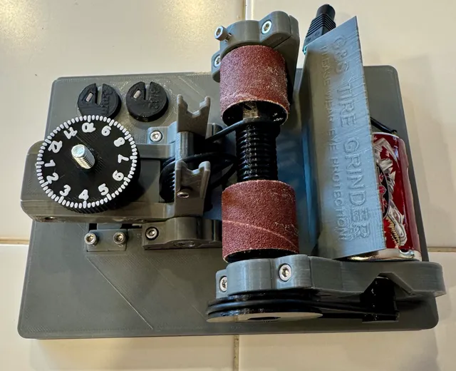 Make of G&S Tire Grinder slot car tyre truing machine RSM by bdeweese ...