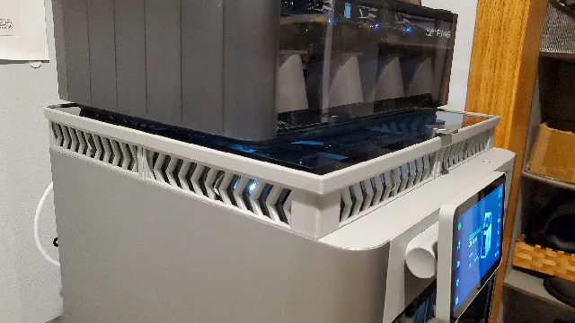 Make of Bambu P1P and X1 Sliding Vent Glass Top Enclosure /w LED option ...
