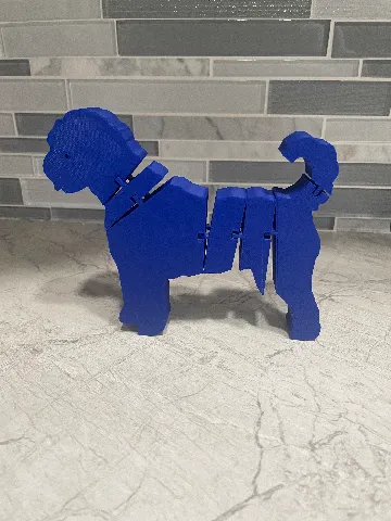 Flex Labradoodle by lighthouse | Download free STL model | Printables.com