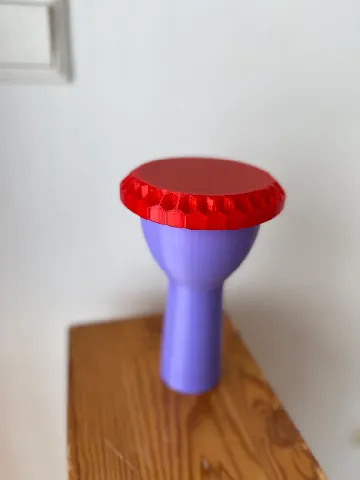 Fully 3D Printable Working Djembe Drum by Ania Kompa | Download free ...