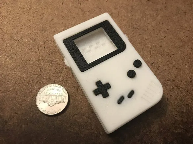 Dot Matrix Gameboy - Kit Card with Moving Parts! by Jesus! of ...