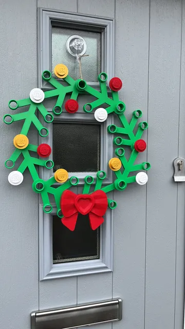 Make of Ribbon Accessoire for Giant Lego Wreath by texruska | Download ...