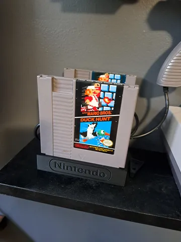 Nintendo NES: Video Game Display by Miketru | Download free STL model ...