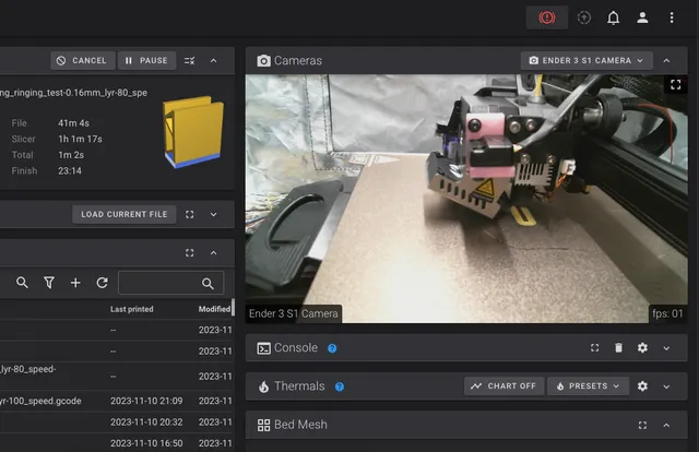 Webcam Mount for Z-Axis - Creality Ender 3 S1 pro by beandev | Download free STL model ...