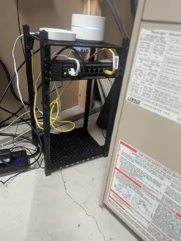 10 inch server rack by McBig | Download free STL model | Printables.com