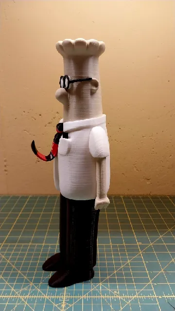 Make of Dilbert by Farscape1111 | Download free STL model | Printables.com