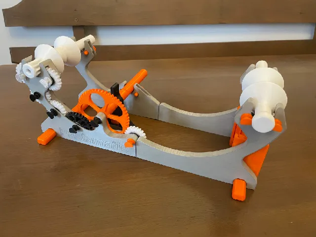 Make of Pastamatic - Filament Spool Winder for Bambu Lab X1C/P1P AMS ...
