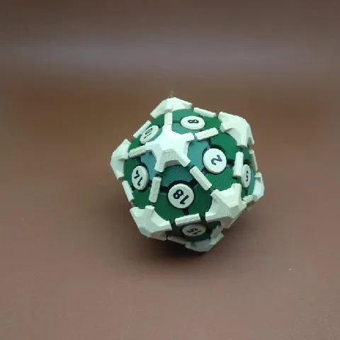 D20 Companion Cube by TheSameNameTwice | Download free STL model ...