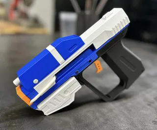 Spartan: A Low Hardware Nerf Stringer Blaster, inspired by the Halo ...