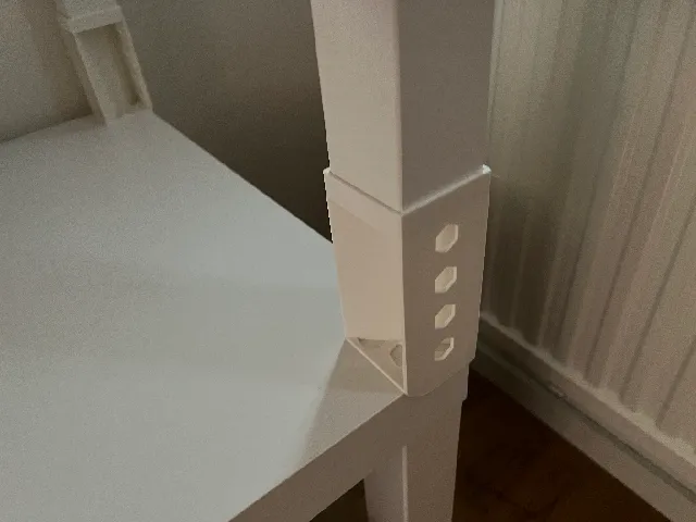 Make of IKEA lack table leg extension by André Lind | Download free STL ...