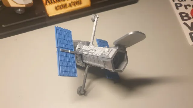 Hubble Telescope Kit Card by Nakozen | Download free STL model ...