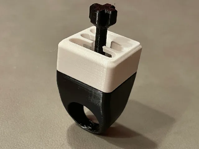 Make of Manual Gear Shift Fidget by MaxT | Download free STL model ...