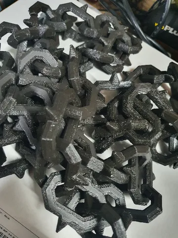 Spiked Chain by Japrusek | Download free STL model | Printables.com