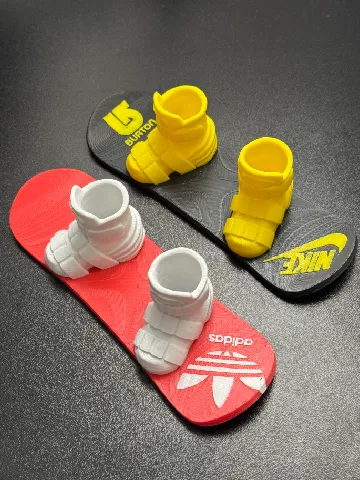 Finger Snowboard by Plastic 3D | Download free STL model | Printables.com