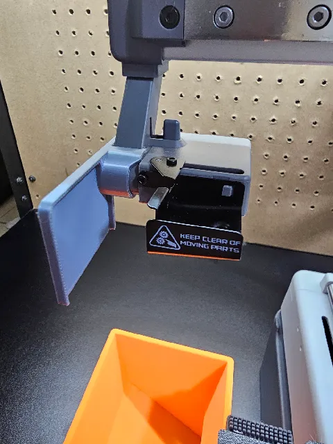 Make of Bambu Lab A1 Mini filament Poop Deflection System by ...