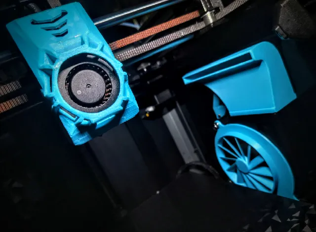 Quieter Auxiliary Fan Duct for Creality K1 by Rick Tucker | Download ...