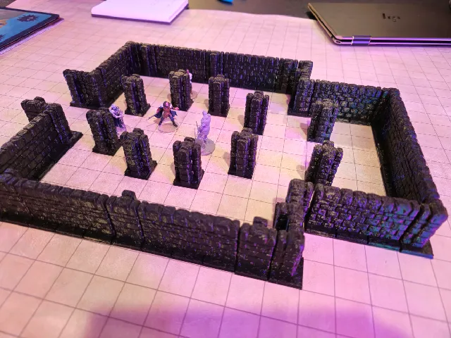 Make of OpenForge 2.0 Dungeon Stone Walls (Remix) by Nyroc | Download ...