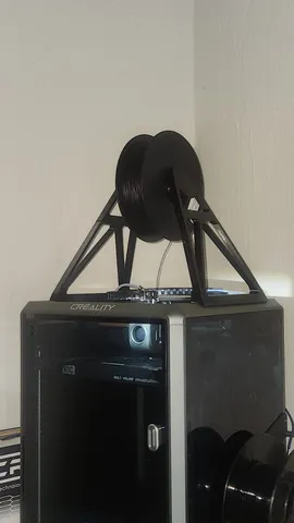 Creality K1 & K1C top mounted filament spool holder (new version 2) for ...