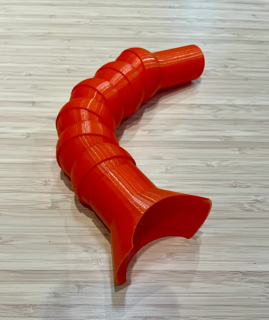 Make of Flexible segmented vacuum hose 40mm (fits DN40 pipes) for ...