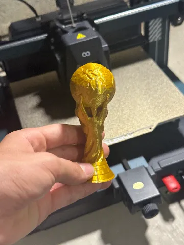 Low Poly Fifa World Cup Trophy by AZ3D | Download free STL model ...