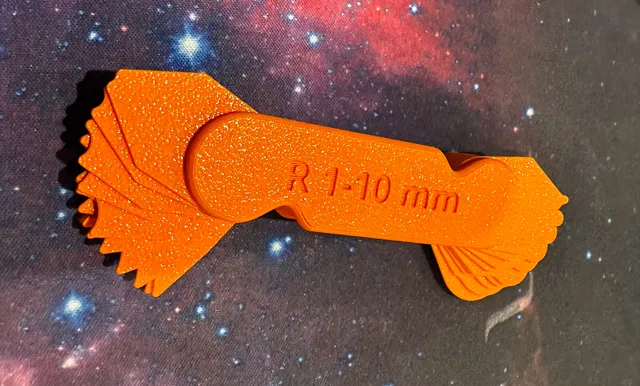 Make of Radius Gauge by TheBlackMini | Download free STL model ...