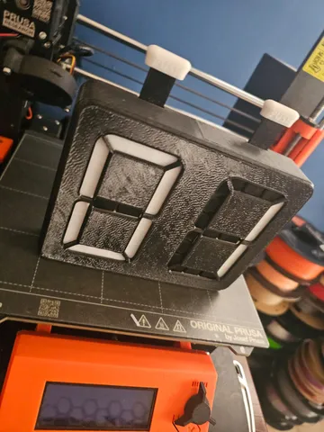 7 Segment Mechanical Counter, Version 2.2, Ratchet, With Printed ...