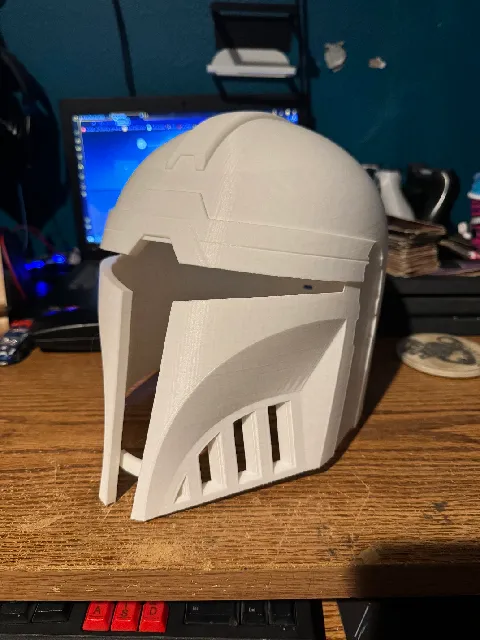Make of Aran Tal: Star Wars inspired Mandalorian Helmet by The ...