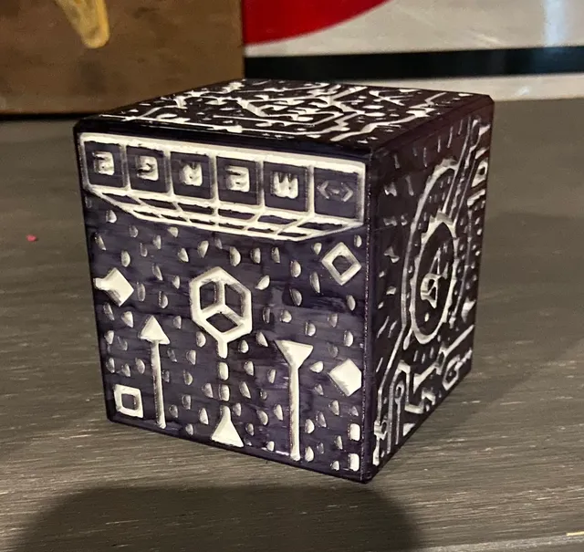 Make of Augmented Reality Cube by theo | Download free STL model ...