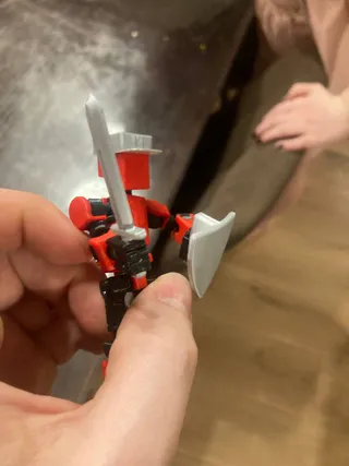 MINI 13 Printable Jointed Figure by soozafone | Download free STL model ...