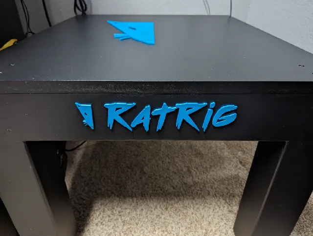 Make of RatRig "Rat"-Logo to print by Paerrin | Download free STL model ...