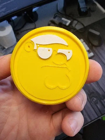 Fortnite Peter Medallion by Reft_ | Download free STL model ...